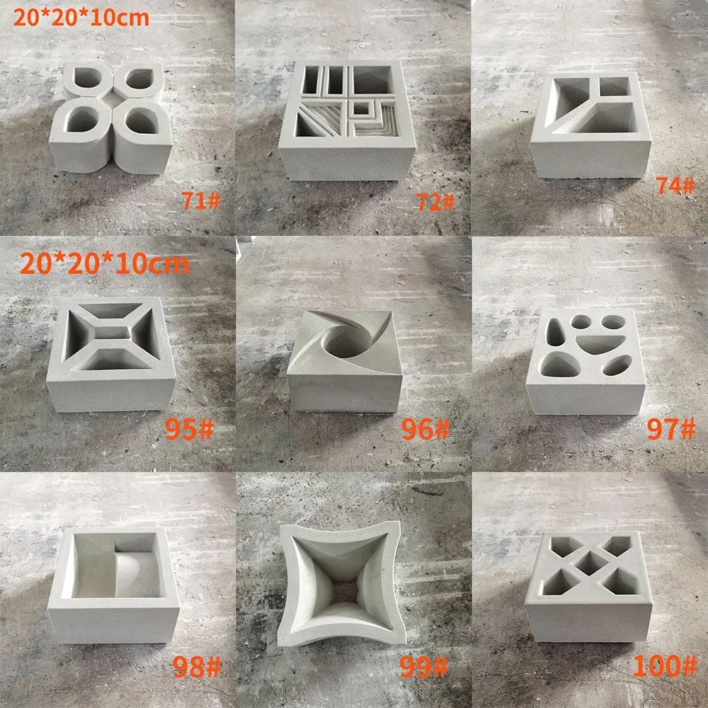 New-hollow-brick-hollow-decorative-brick-cultural-wall-plastic-mold ...