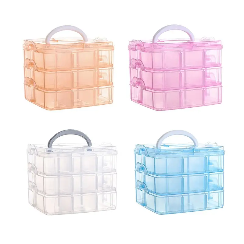 Caja-de-Herramientas-organizadora-de-pl-stico-transparente-extra-ble-de ...