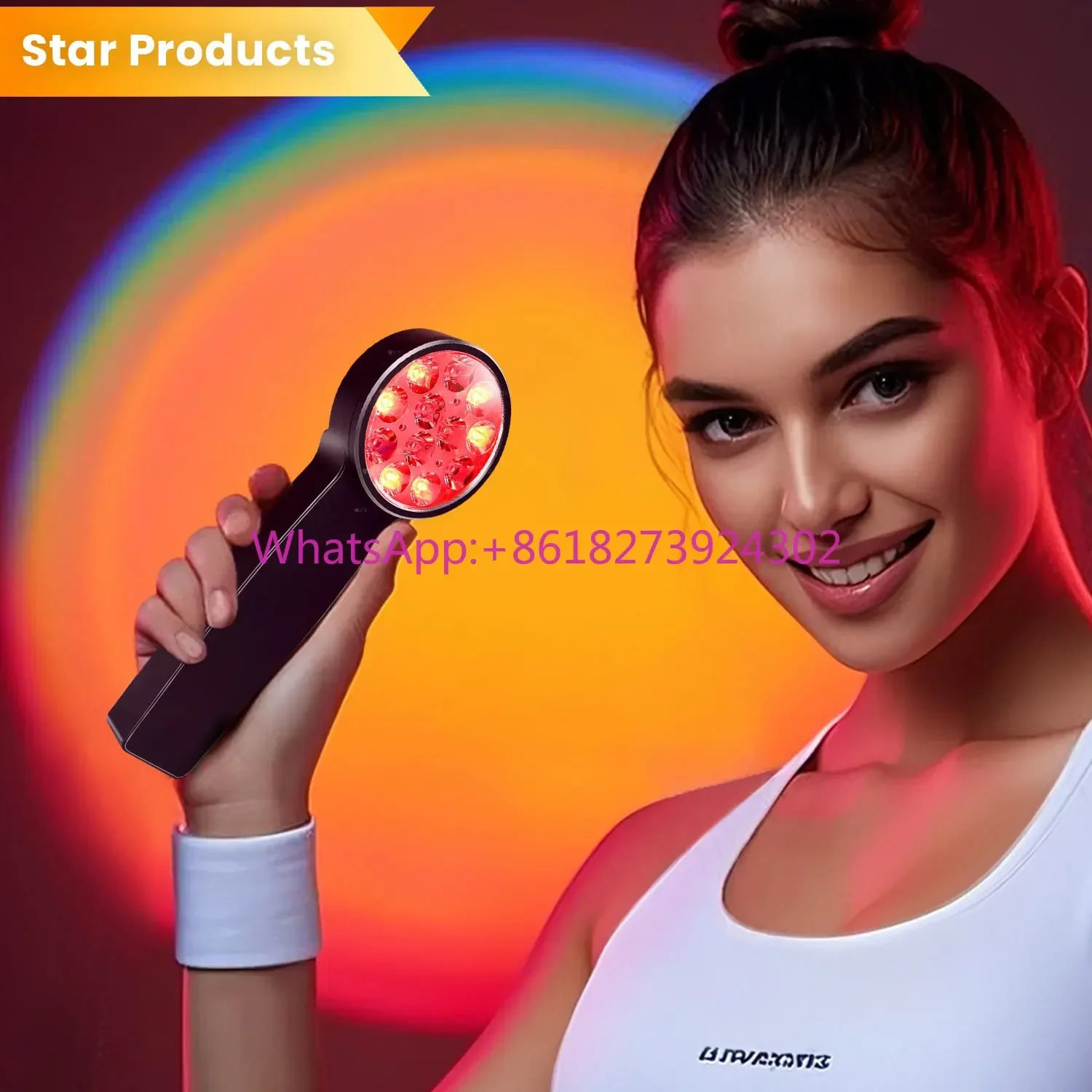 Shenzhen Ideatherapy 810:660:850nm Red Light Therapy Wand Skincare ...