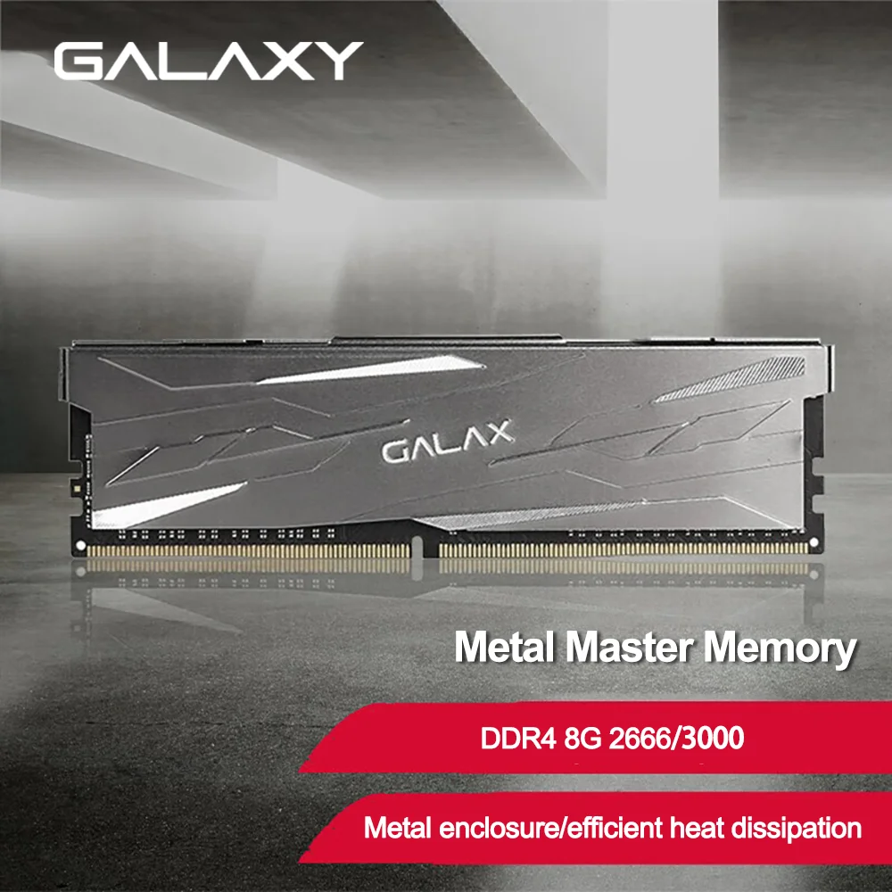 GALAXY-New-Memory-Metal-Master-DDR4-3000-8G-RAM-Memory-DDR4-2666MHz ...