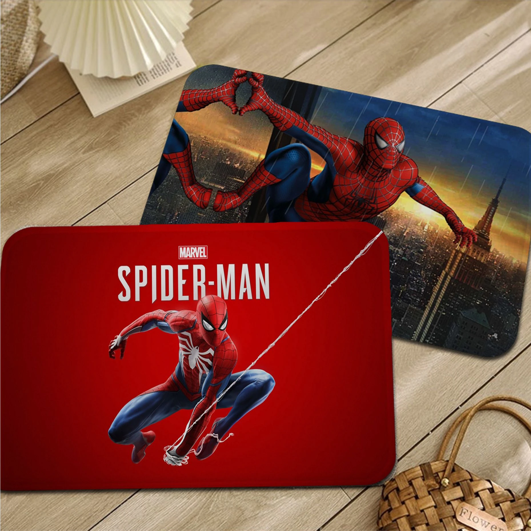 Marvel spiderman porta de entrada tapete estilo nórdico quarto sala de ...