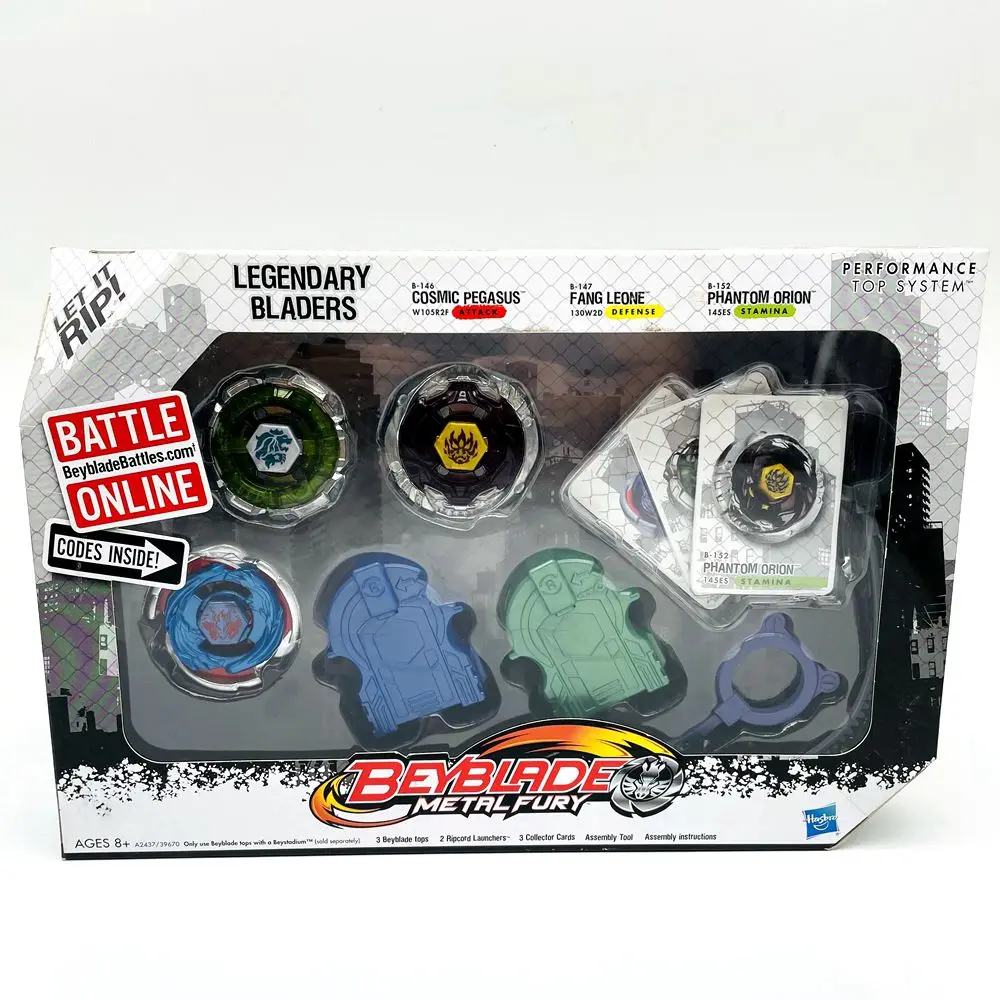 Beyblade Metal Fury Legendary Beys
