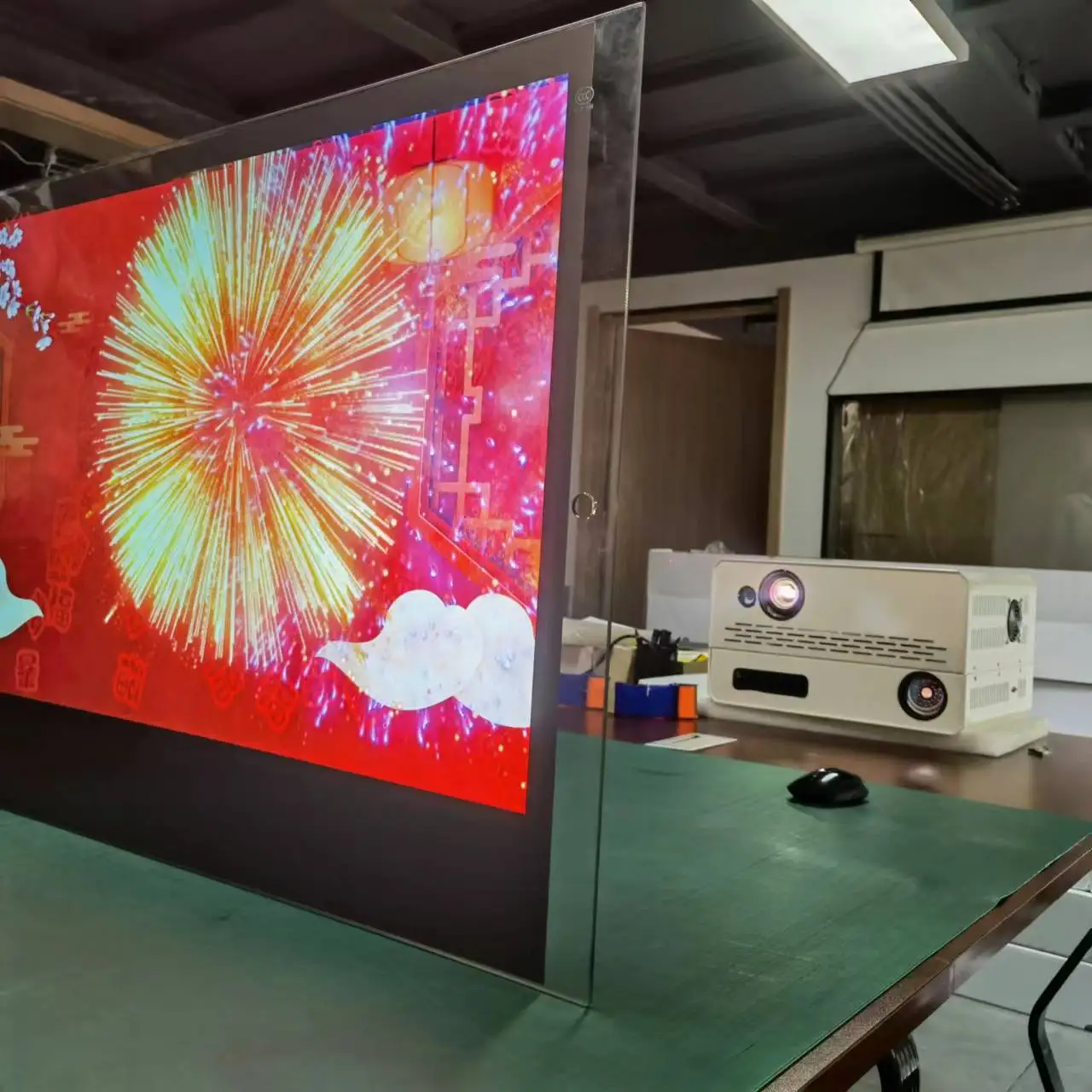 3D-Holographic-Black-color-Rear-Projection-Screen-Film-for-Advertising ...