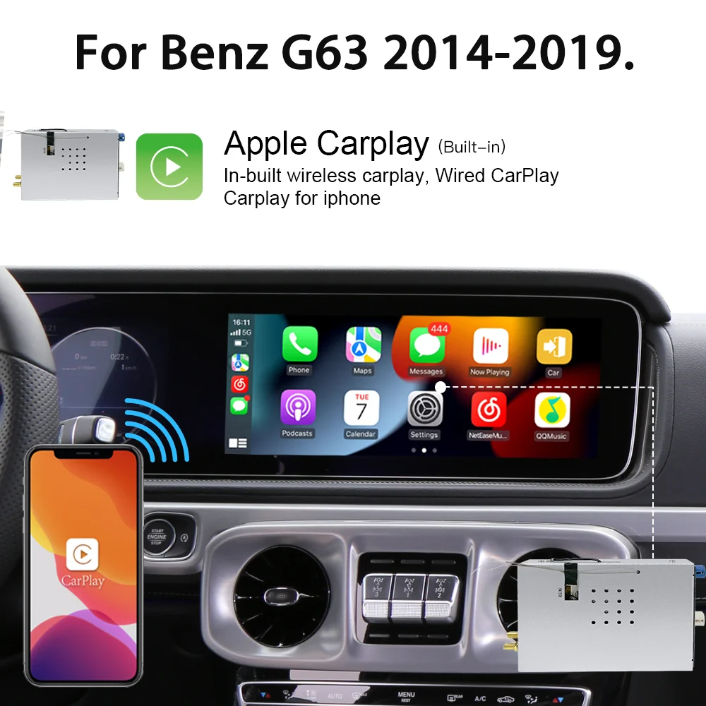 wit-up Carplay box Android box MMI carplay Android interface box for ...
