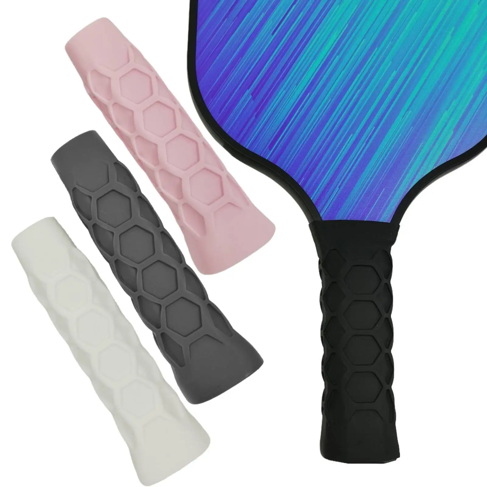 Pickleball-Handle-Cover-Case-Stable-Silicone-Multipurpose-Protector ...