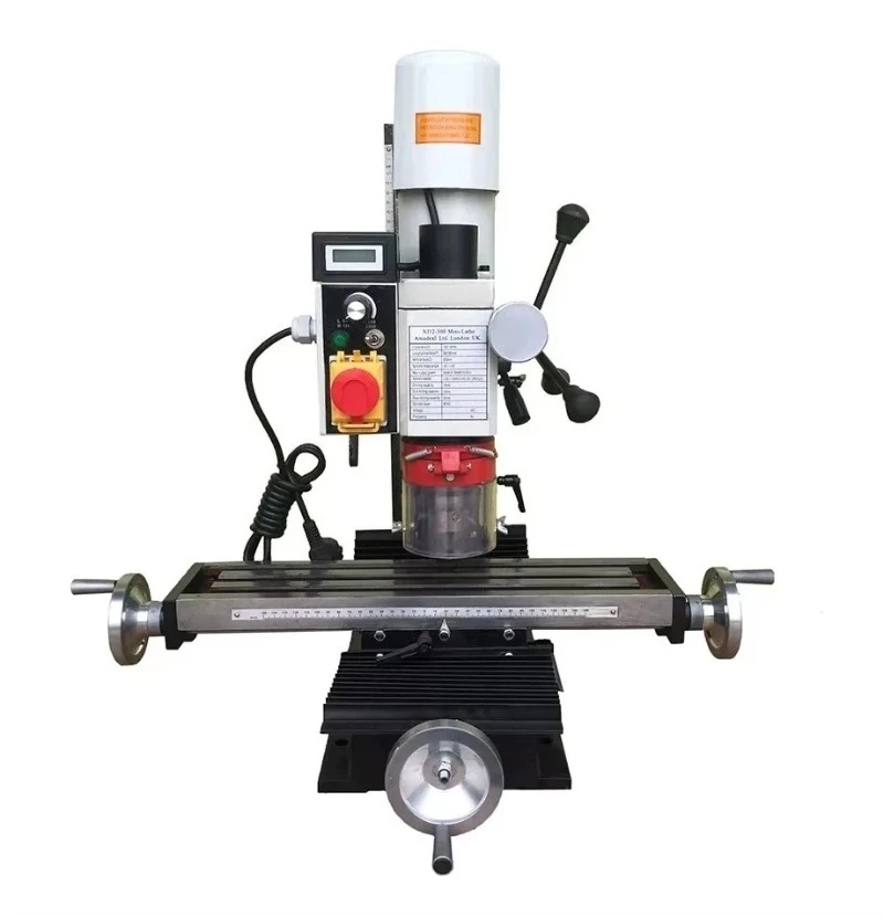 Mini Adjustable Speed Milling Machine 16mm Drilling Capacity XJ9512 ...