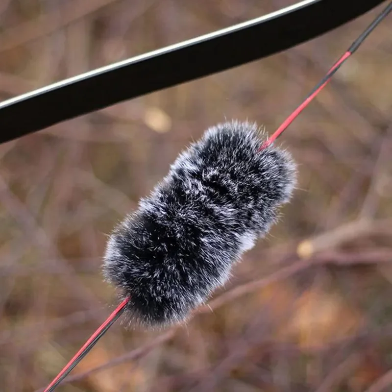 1-Pair-Dampener-Bow-String-Silencer-Portable-Hair-Bowstring-Shock ...