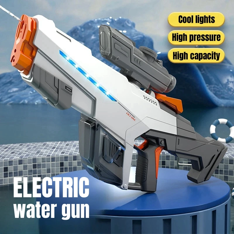Automatic Absorb Water Electric Water Gun Summer Outdoor Beach Pool ...