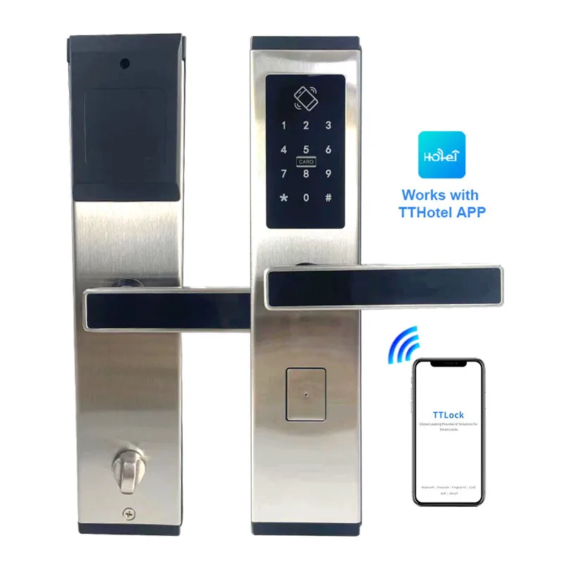TTlock-TThotel-App-Security-Electronic-Password-Smart-Door-Lock-Digital ...