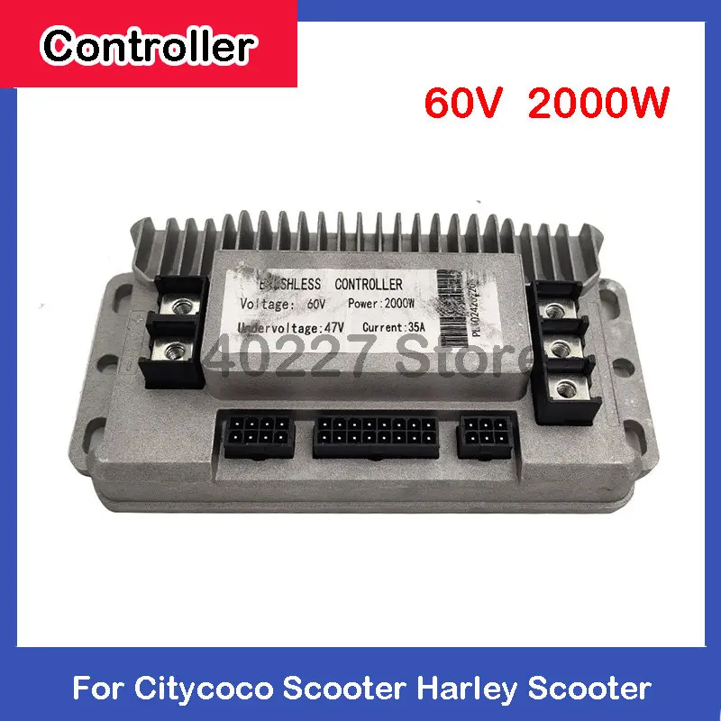 60V-2000W-Sine-Wave-Brushless-Motor-Controller-Skuter-Listrik-Speed ...