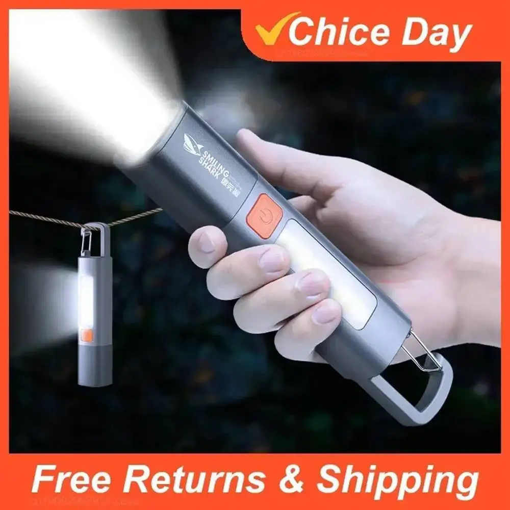 Smiling-Shark-SD1023-LED-Flashlight-Torch-Light-XPE-Super-Bright ...
