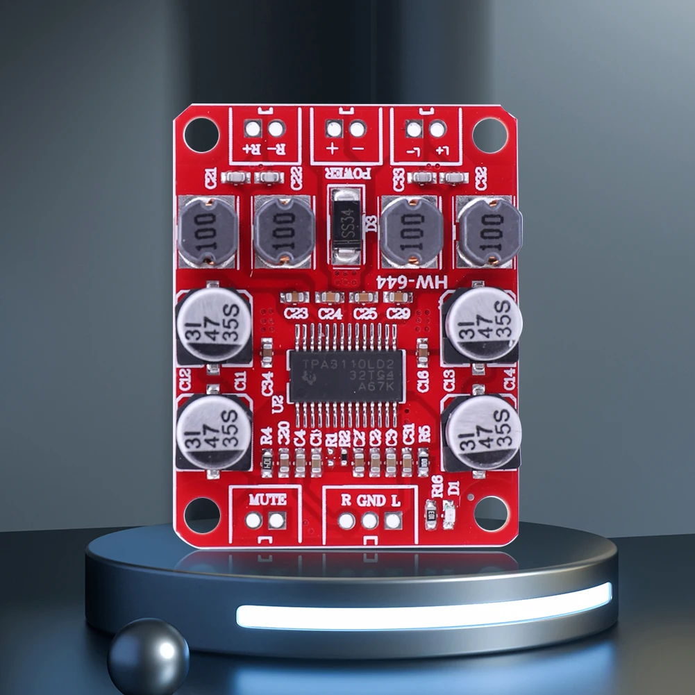 TPA3110 Digital Audio Amplifier Board DC 8-26V 12V 15W+15W Wireless ...