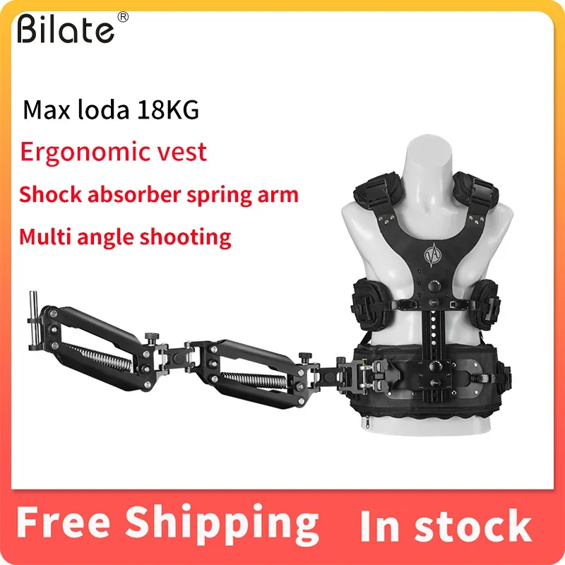 Bilate 3-Axis Camera Stabilizer Arm Shock Absorbing Vest 18 KG Updated ...