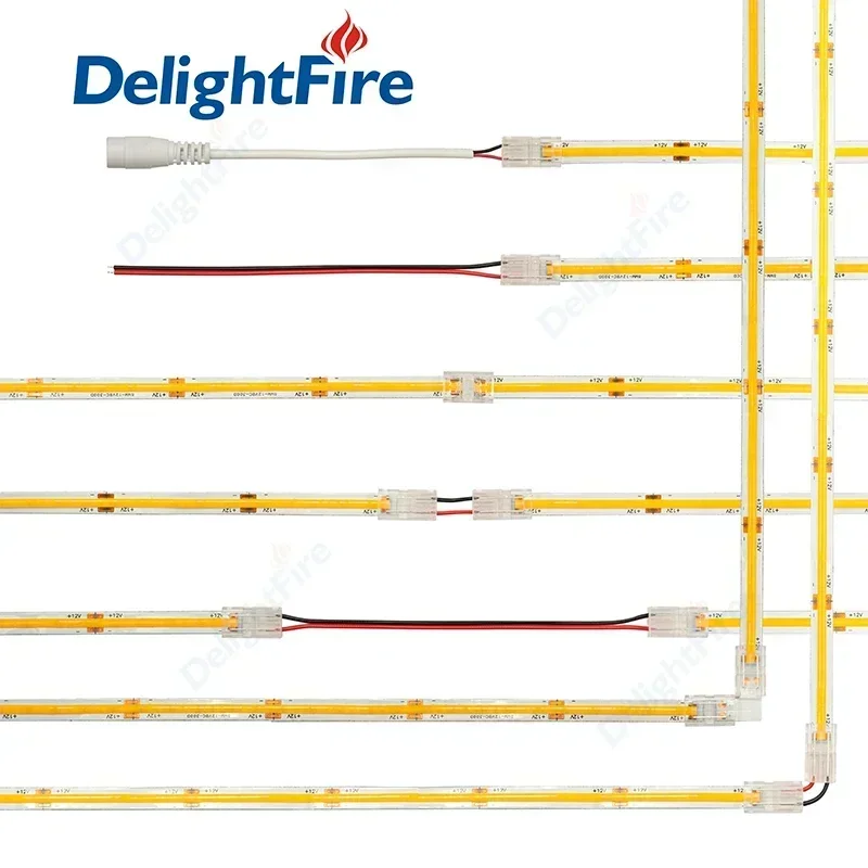 2pin-COB-LED-Connector-Extension-Wire-Connection-Terminal-LED ...