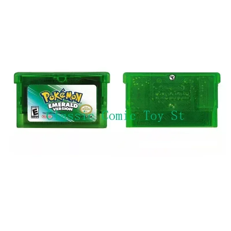 Game Card English Language Emerald Sapphire Series GB NDSL GBC GBA GBM ...