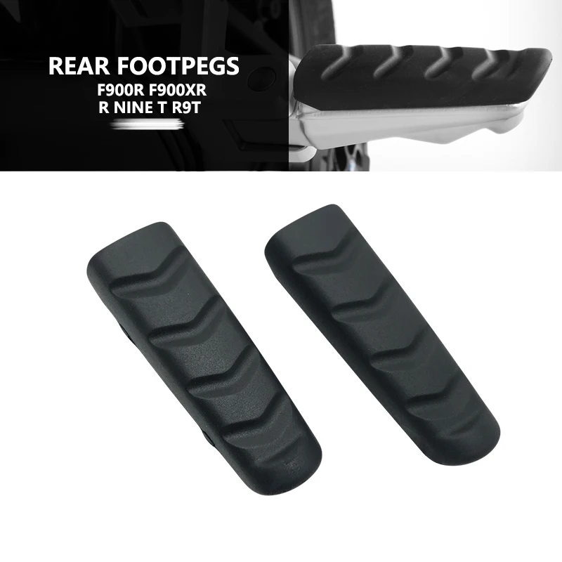 Motorcycle-Rear-Footrest-Foot-Peg-Footpegs-Plate-Rubber-Cover-For-BMW ...