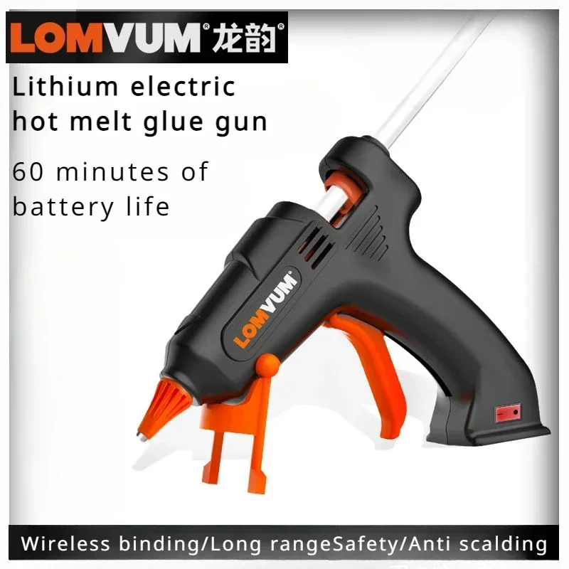 Household-Lithium-Electrothermal-Glue-Gun-with-7mm-Glue-Sticks ...