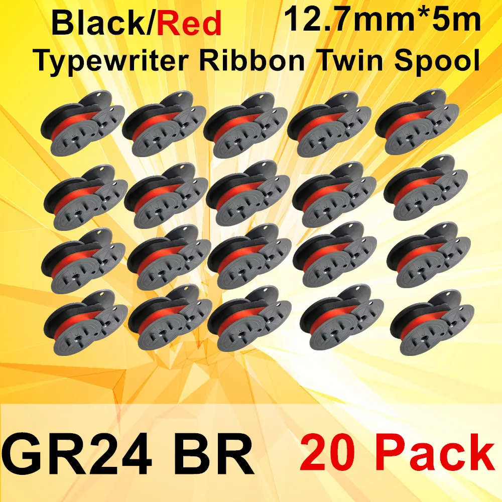 5-20PK-Universal-Red-and-Black-Ribbon-Compatible-for-Typewriter-Printer ...