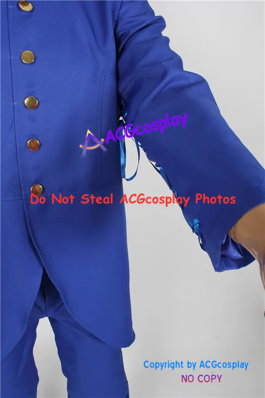 Django Unchained Blue Suit