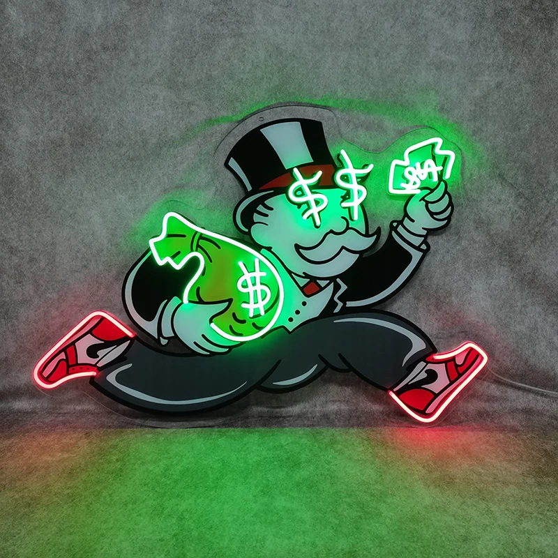 Neon-Monopoly-Man-Money-Sign-Acrylic-Art-Custom-Neon-Signs-Bedroom ...