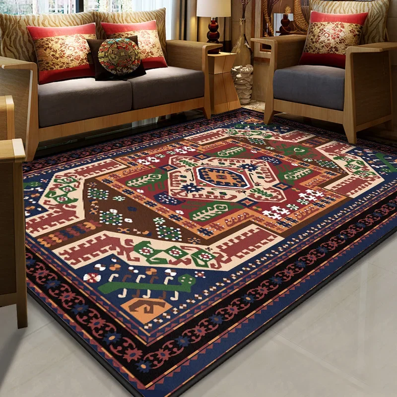 Vintage-Persian-Style-Rug-In-Living-Room-Bedroom-Bohemian-Moroccan ...