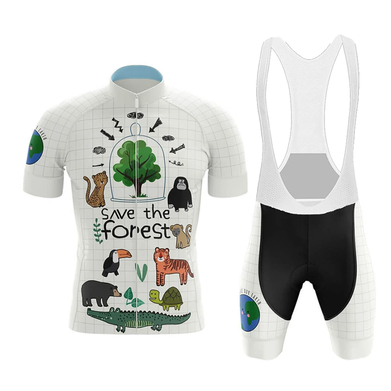 New Funny Cycling Jersey Set Summer Short Sleeve Race Cycling Clothing ...