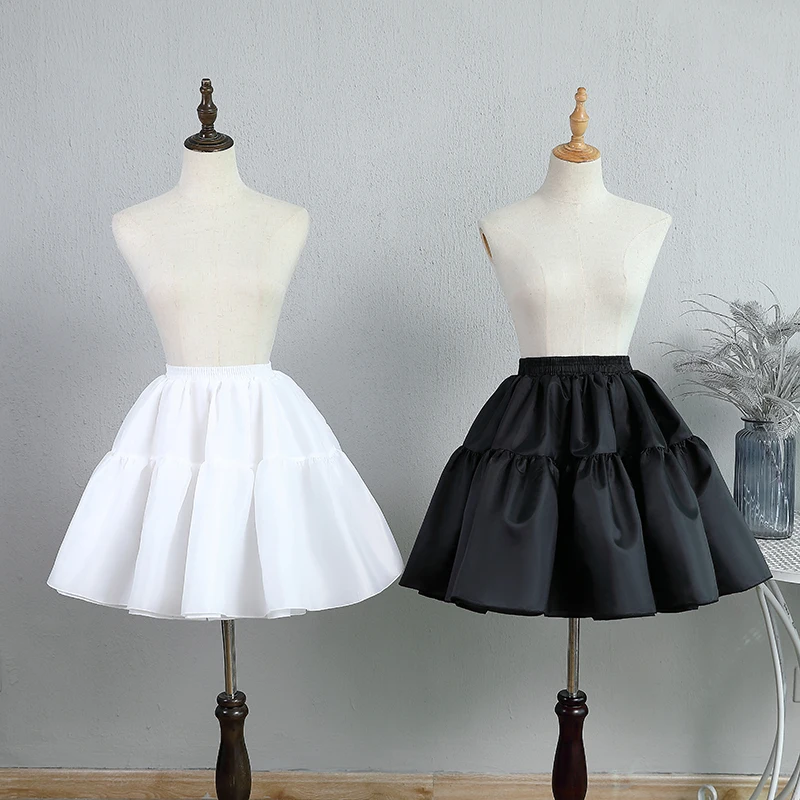 Skirt-support-lolita-crystal-yarn-support-cotton-candy-satin-cloth ...