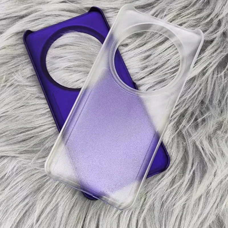 Colorful Frosted Matte Hard Case - Slim Rubberized Cover for Mi 5 (Purple)