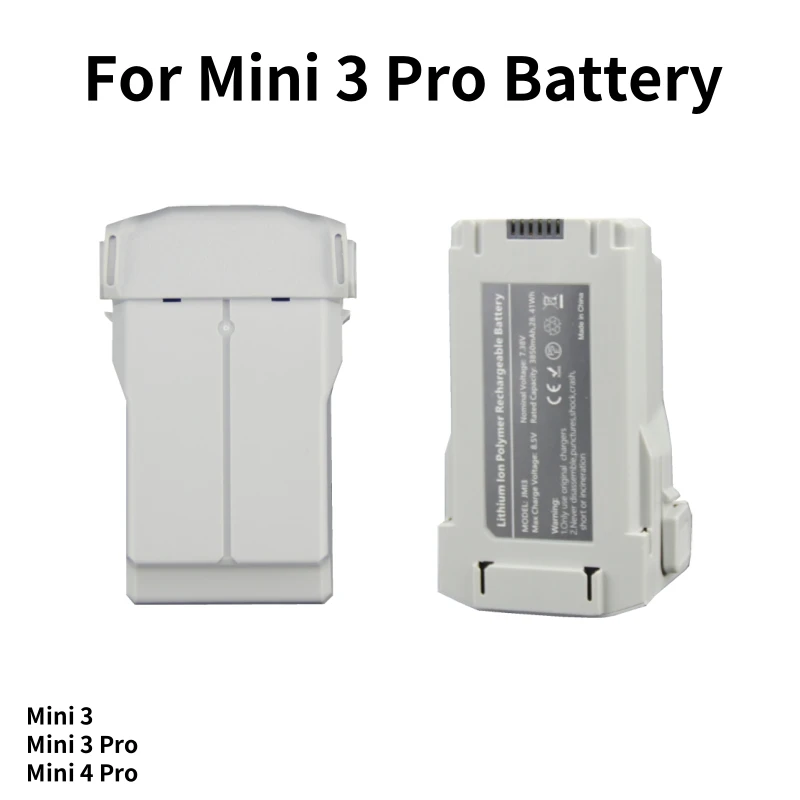 For DJI Mini 3 Battery Plus High Capacity 3850mah Flight Time 47 ...