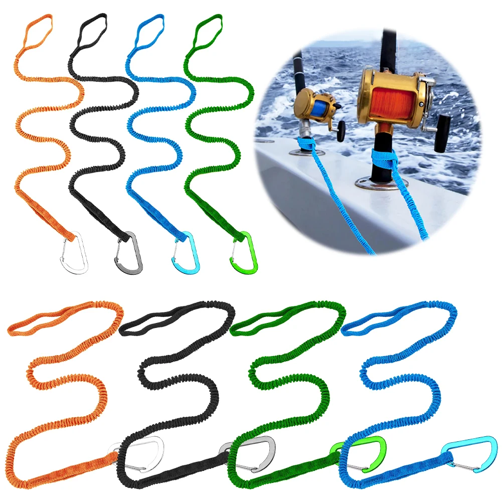Kayak-Paddle-Leash-Adjustable-Elastic-Kayak-Paddle-Rope-Stretchable ...