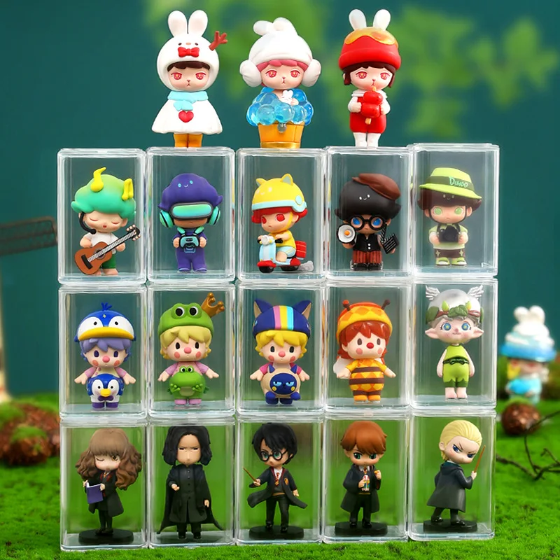 Limpar-Acr-lico-Bolha-Matt-Blind-Box-Dustproof-Display-Case-Jasmine ...