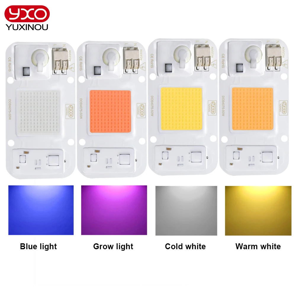 50w-cob-led-cresce-a-luz-de-soldagem-livre-ac-220v-dob-led-chip-para ...