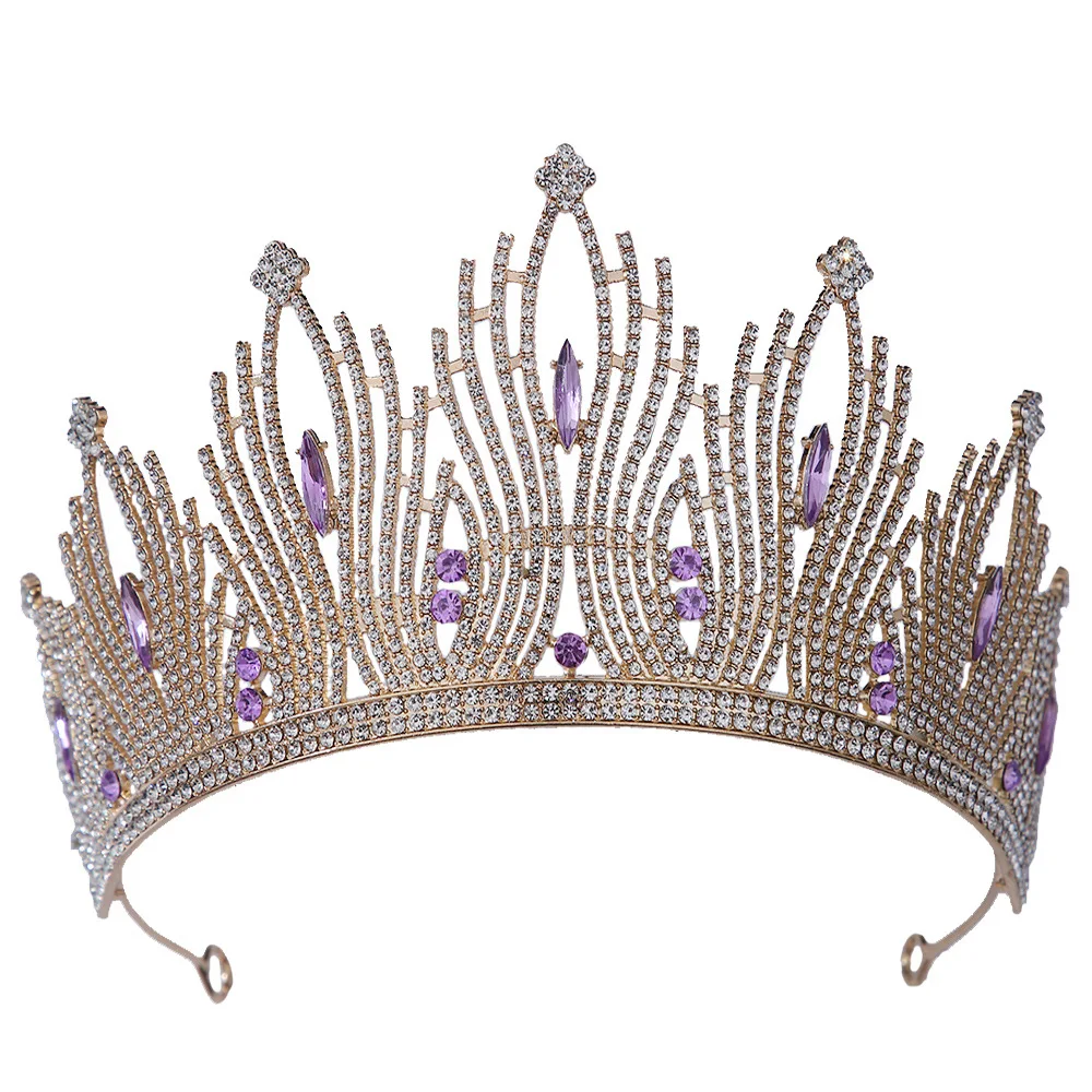 Purple Tiara Background