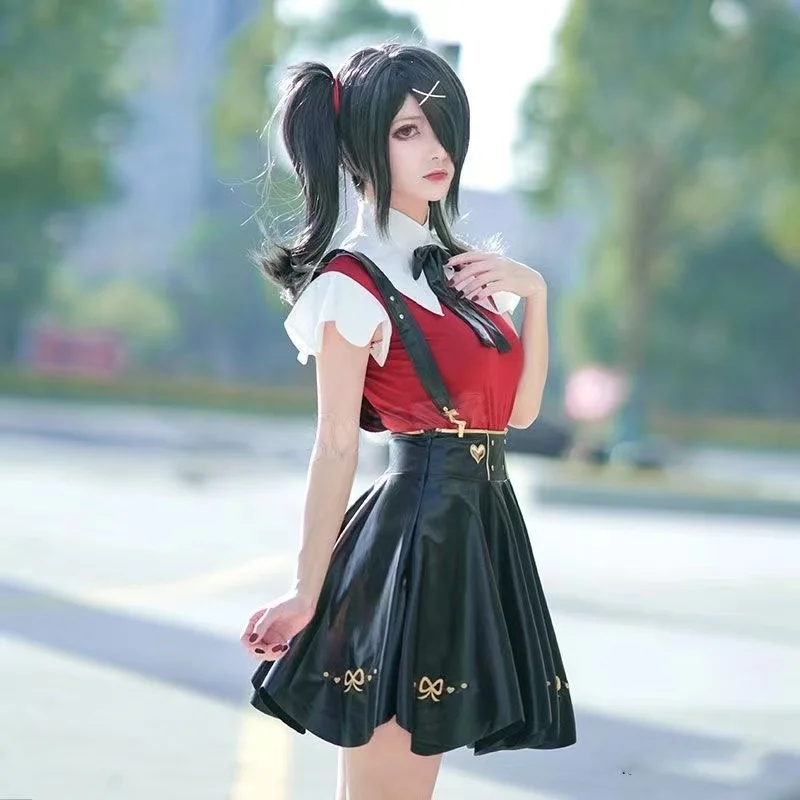 Anime need Girl Overdose Ame Chan 코스프레 의상 드레스 할로윈 의상 여성용, 역할 놀이 의류 정장 ...
