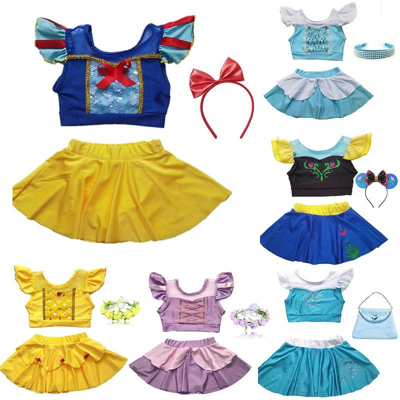Summer-New-Swimsuit-for-Girls-Elsa-Snow-White-Cosplay-Princess-Swimming ...