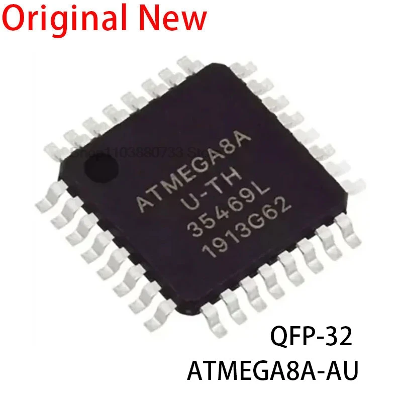 10PCS-New-Original-ATMEGA8A-ATMEGA8A-AU-ATMEGA8A-AUR-QFP32-8-bit ...