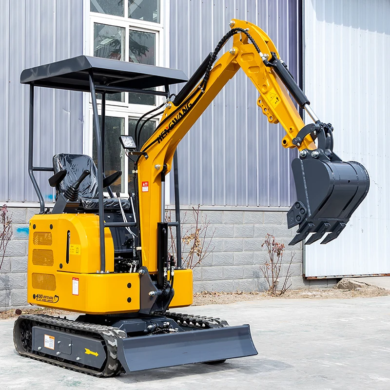 HW-17-Mini-Excavator-1-5T-1-7-Ton-Digger-Hydraulic-Crawler-Home-Use ...
