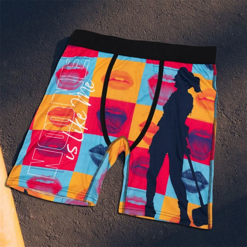 5Pcs Fashion Print Men Underwear Boxer Men's Panties Lingerie Men ...