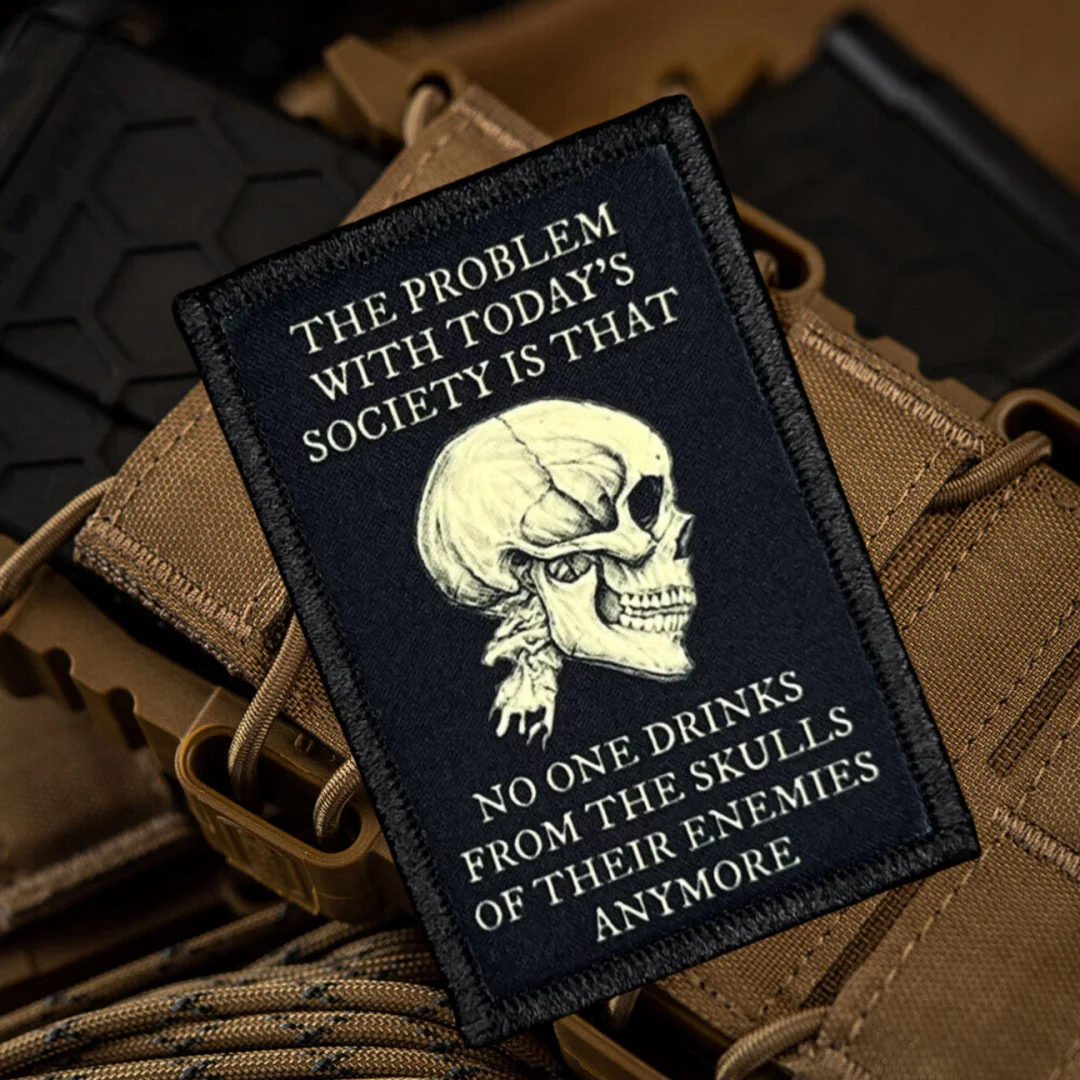 La-soci-t-d-aujourd-hui-Morale-DulPatches-Patch-imprim-pour-v-tements ...