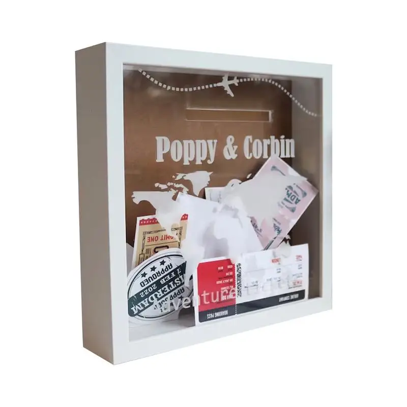 Shadowbox-Ticket-Display-Case-Memory-Storage-For-Any-Size-Tickets-DIY ...