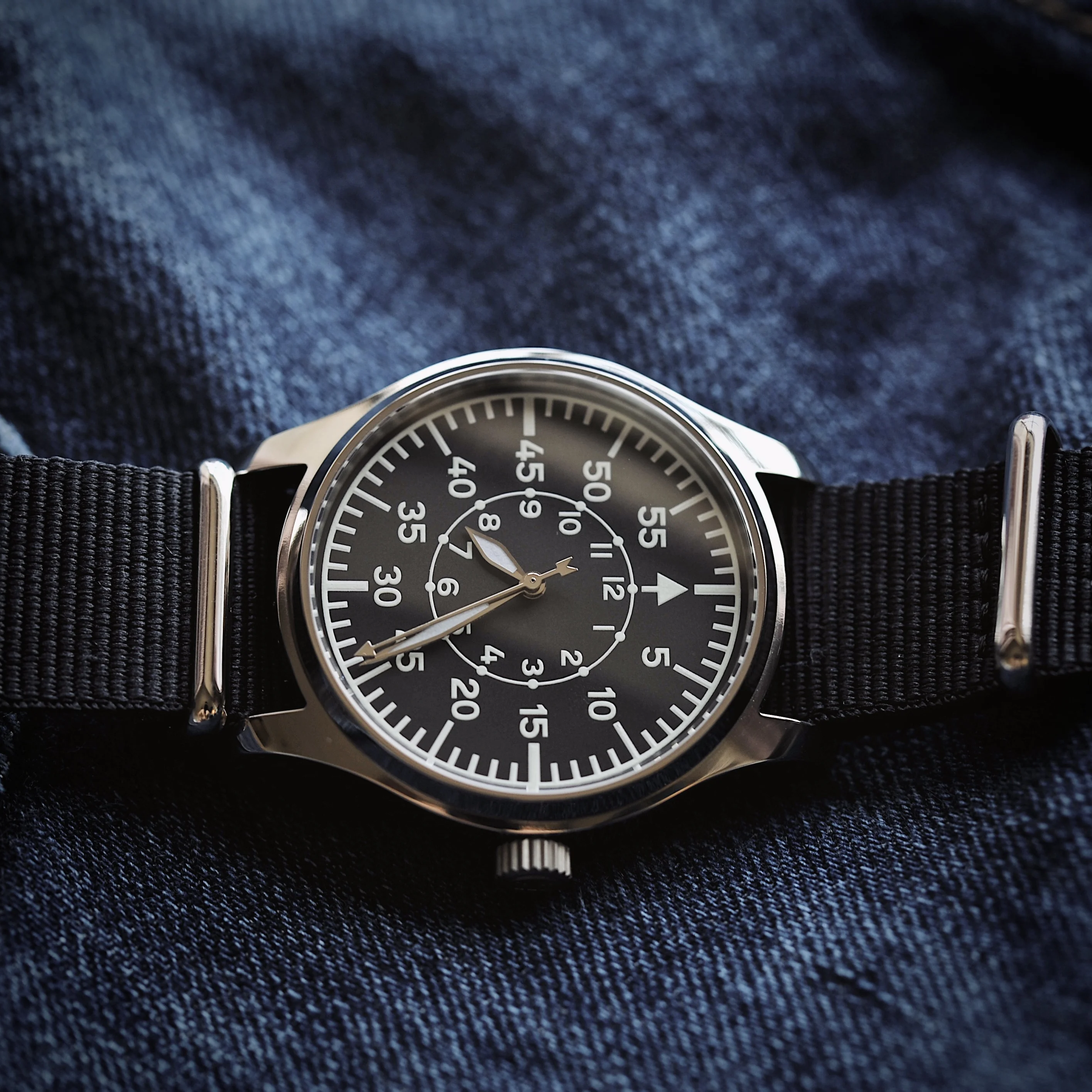 Mysterious Code Flieger: VH31, titanium, sapphire | WatchUSeek Watch Forums