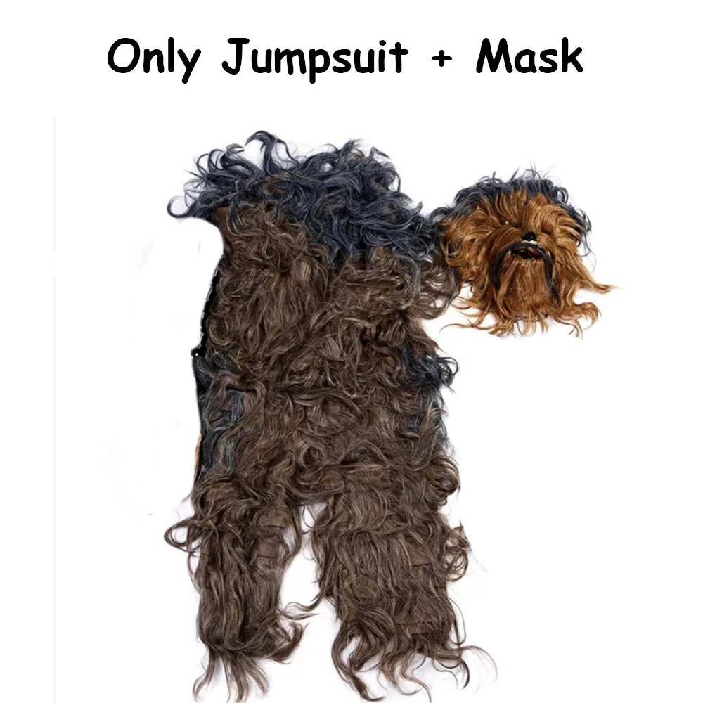 Chewbacca-Cosplay-Costume-Halloween-Party-Suit-Costumes-Jumpsuit-Helmet ...