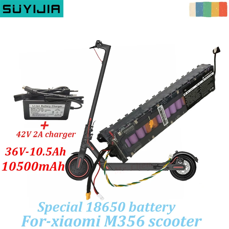 10S3P-36V-10500mah-18650-Lithium-Battery-for-Xiaomi-M365-Scooter ...