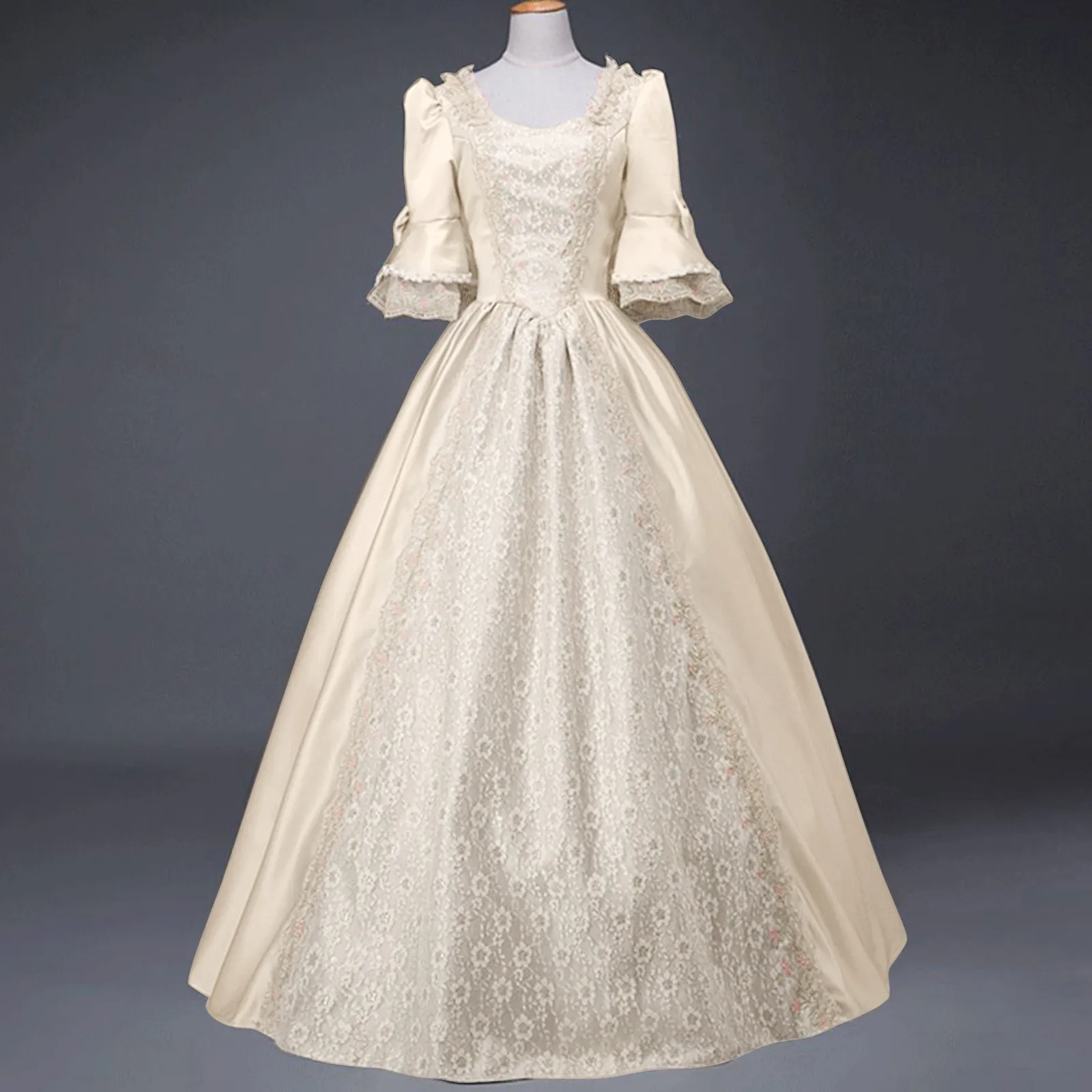 Women-Medieval-Renaissance-Formal-Ball-Party-Maxi-Long-Dress-Palace ...