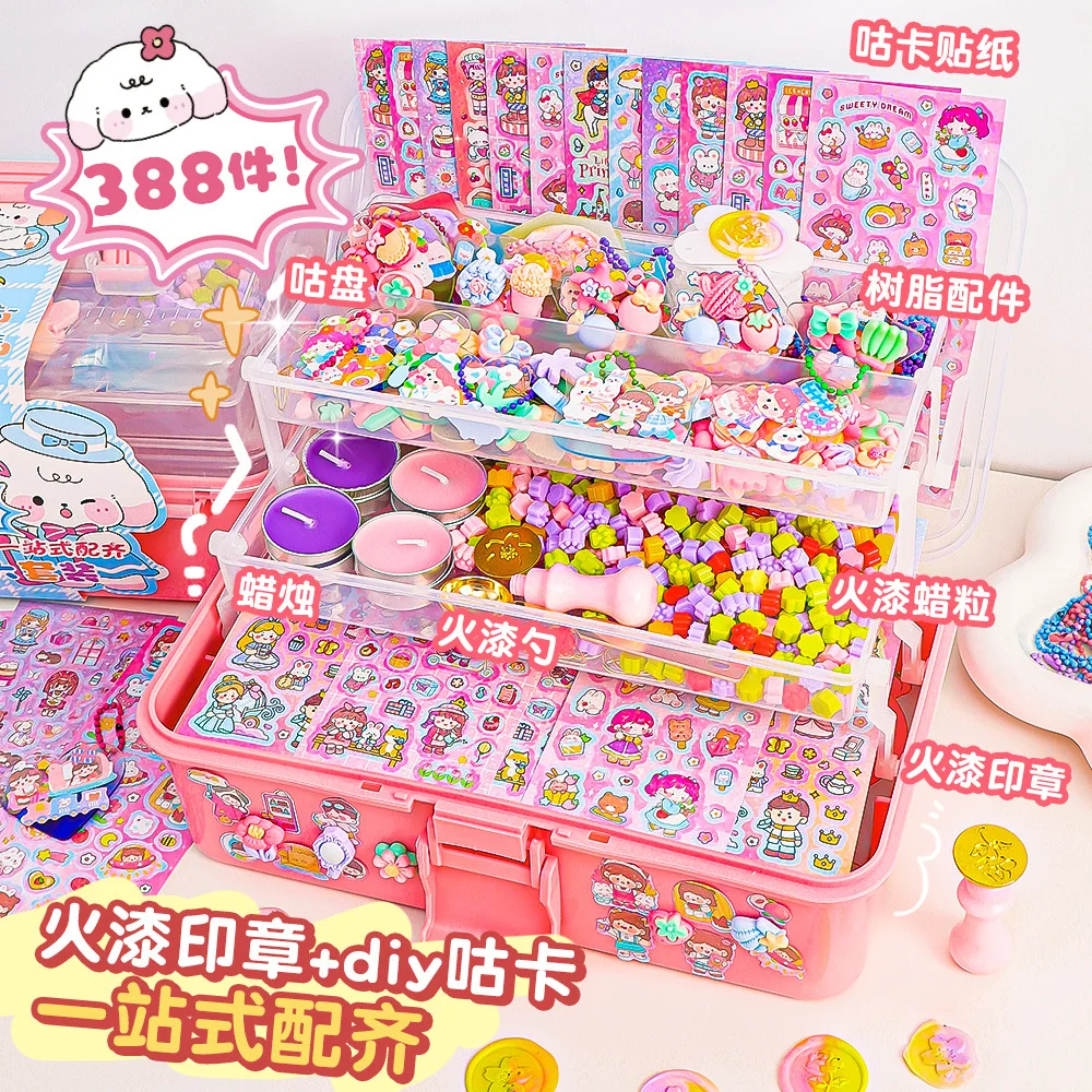 Kawaii-Stickers-Guka-Sticker-Set-Guka-Full-Set-Diy-Cream-Glue-Hand-Book ...