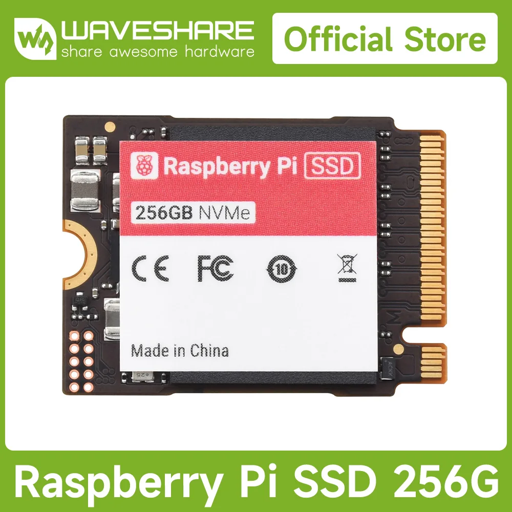 Official Raspberry Pi SSD, 256GB/512GB/1TB High-speed Solid State ...