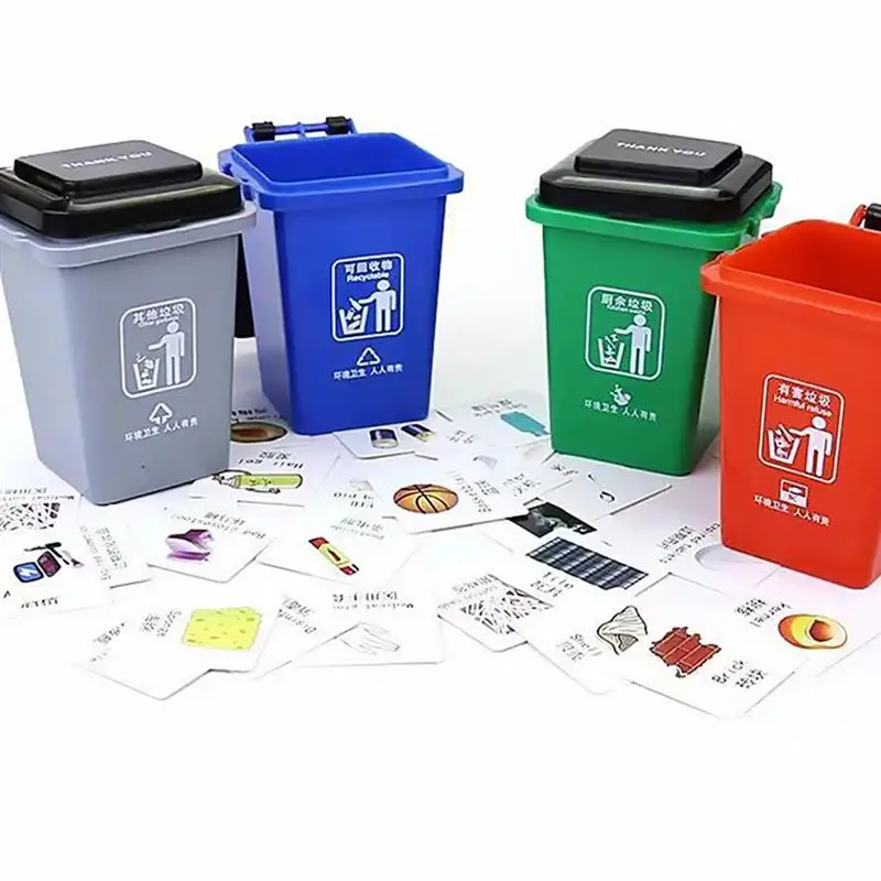 Garbage Toy Can Trash Vehicles Mini Kids Bin Classification Canstruck ...
