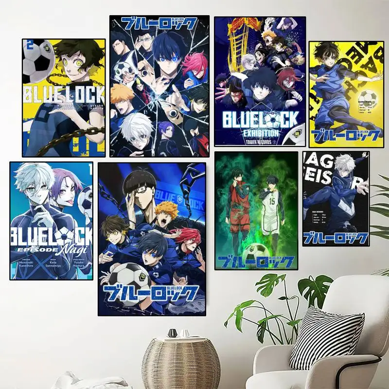 Anime-BLUE-LOCK-Isagi-Yoichi-POSTER-Poster-Prints-Wall-Painting-Bedroom ...