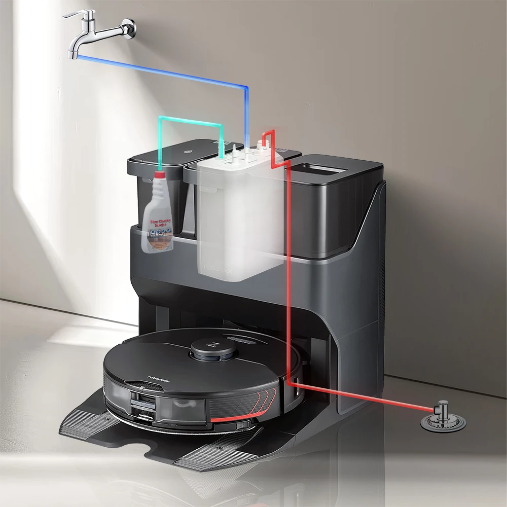 Automatic Water Refill & Drainage System for Roborock S7 maxV ultra,S7 ...