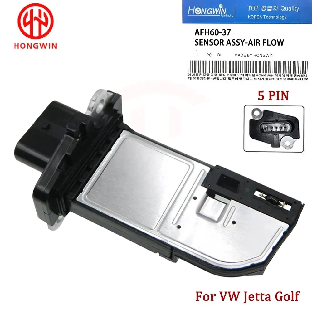 Genuine No: AFH60-37 Mass Air Flow Meter MAF Sensor For Audi A1 A3 A4 ...